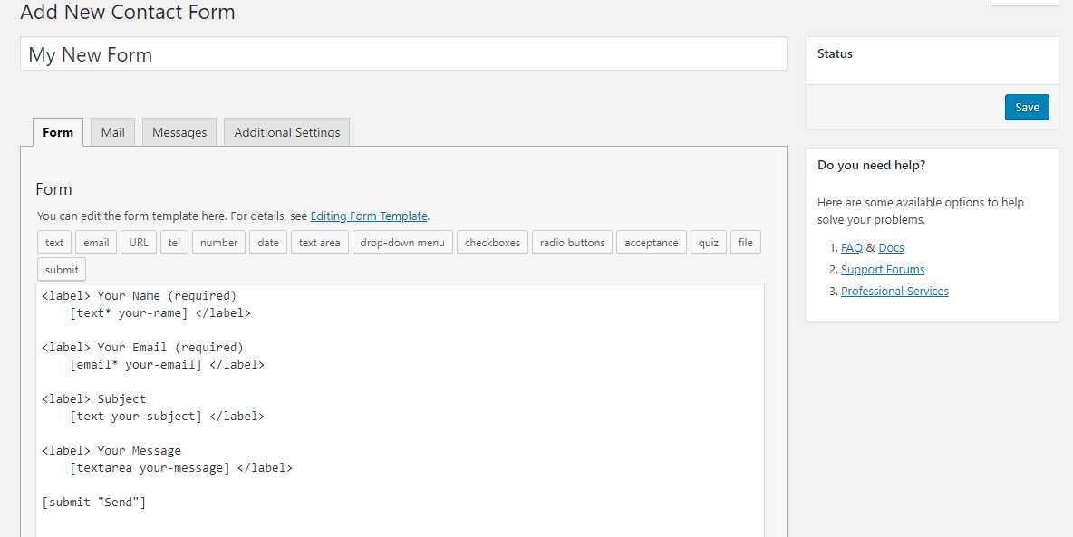 How to Setup Contact Form 7 on your WordPress website.
