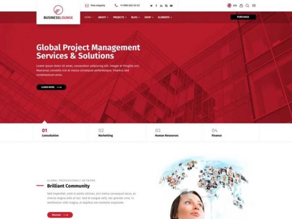 50+ Best WordPress Themes for Business and Companys 2019