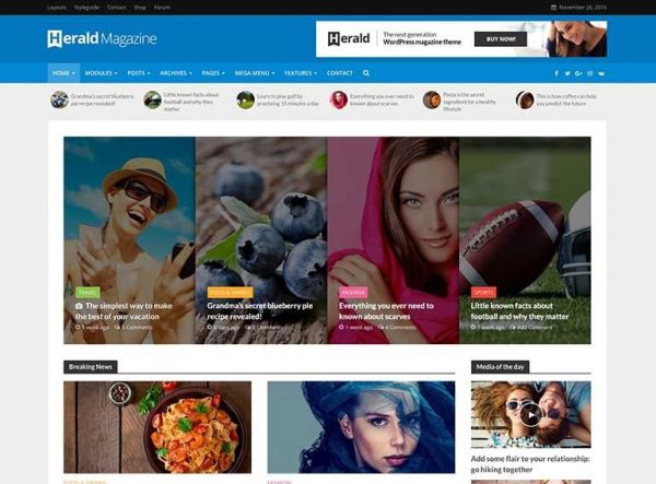 25+ Best WordPress Newspaper Themes for Online News & Journals 2019