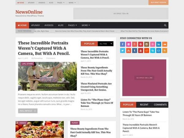 25+ Best WordPress Newspaper Themes for Online News & Journals 2019