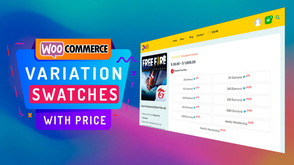How To Design Woocommerce Product Variation Swatches