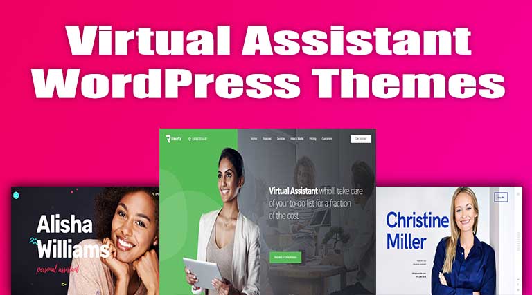 The 10+ Best Virtual Assistant WordPress Themes for WordPress Website 2020