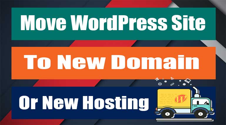 How to Move WordPress Site to New Domain Using Plugin