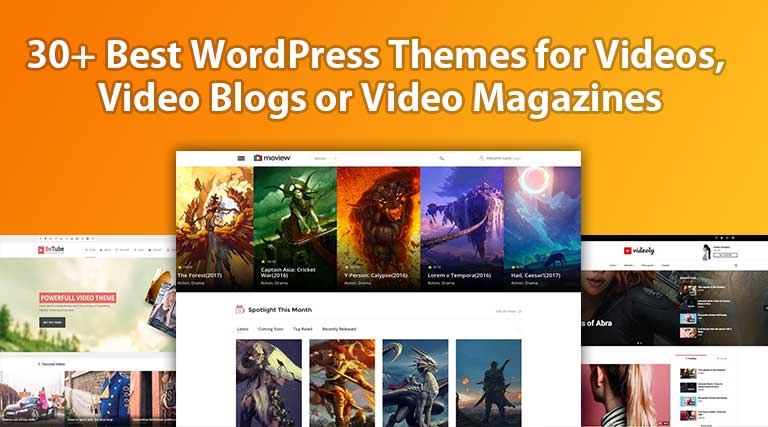 30+ Best WordPress Themes for Videos, Video Blogs or Magazines 2019