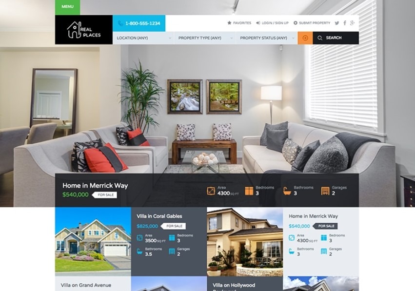 30+ Best Real Estate Wordpress Themes for Realtors (2019)