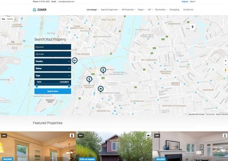 30+ Best Real Estate Wordpress Themes for Realtors (2019)