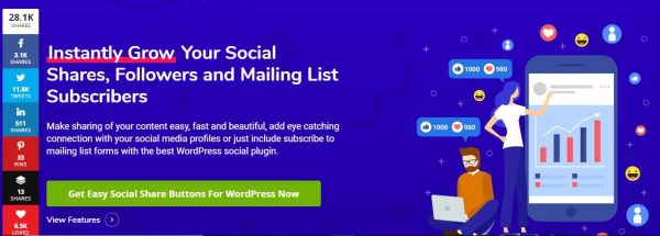 Best WordPress Social Media Sharing Plugins for WordPress Site 2019
