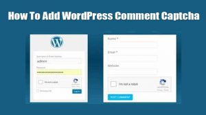 How To Add WordPress Comment Captcha From Google reCAPTCHA