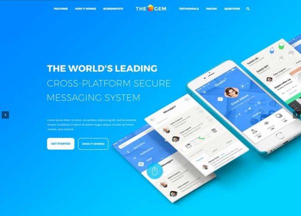 20+ Best Mobile App & Software WordPress Themes in 2020